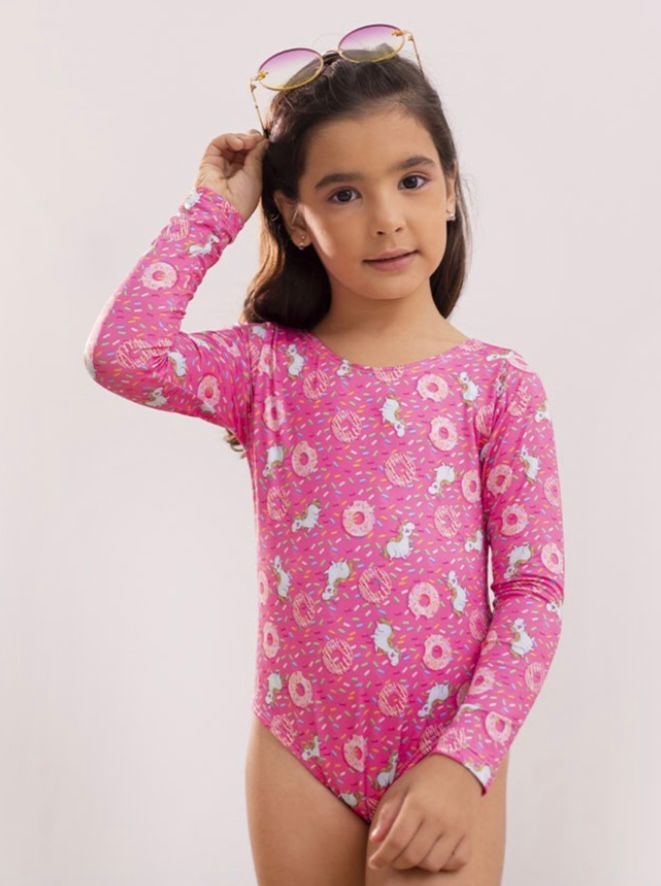 Comprar MAIÔ INFANTIL COM MANGA 005 - Kalu Moda Íntima