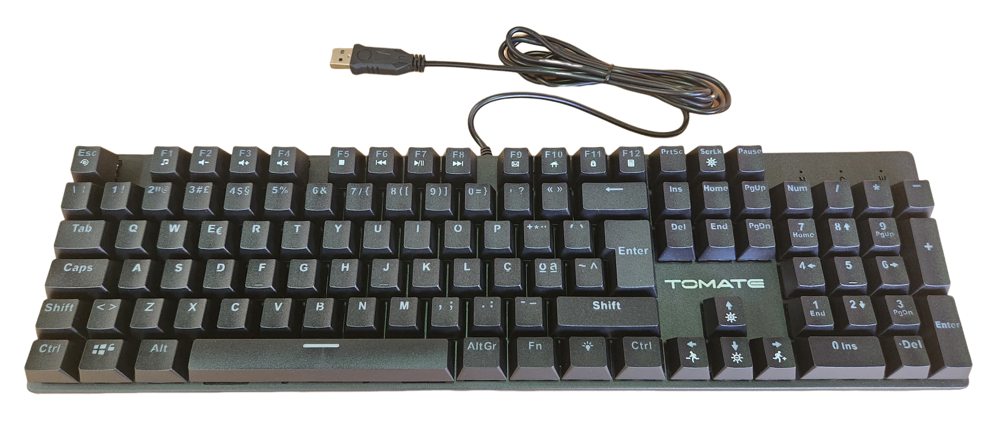 Teclado Mecânico RGB Tomate Experiência Gamer Imersiva - a partir de R ...