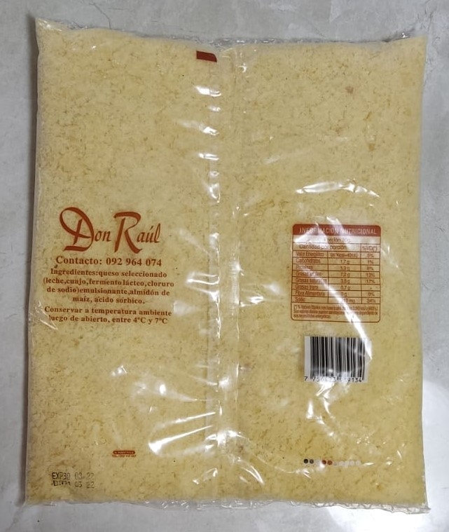 Comprar Queijo Ralado Grosso - Don Raul - 1.000gr - Importados ...