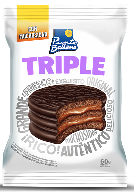 Comprar Alfajor Triple - Punta Ballena - Caixa c/12 alfajores ...