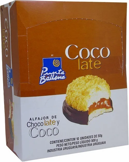 Comprar Alfajor CocoLate - Punta Ballena - Caixa c/8 unidades