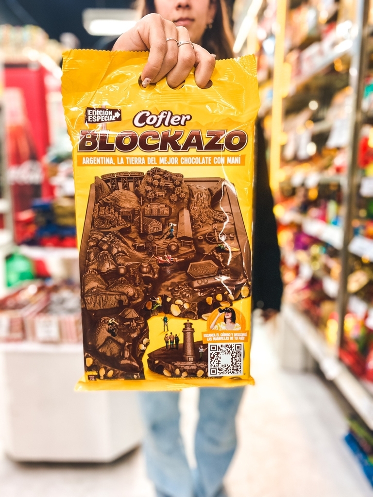 Comprar Bloco de Chocolate Cofler Blockazo -1 Kg de Chocolate ...