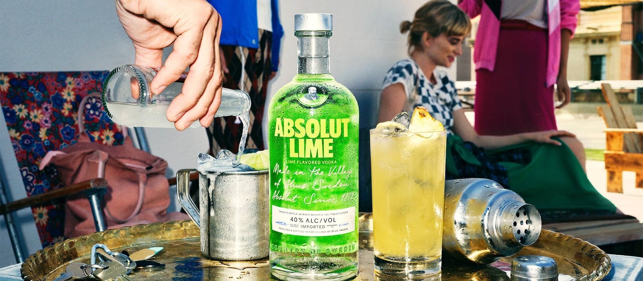 Comprar Vodka Absolut Lime - 1000ml