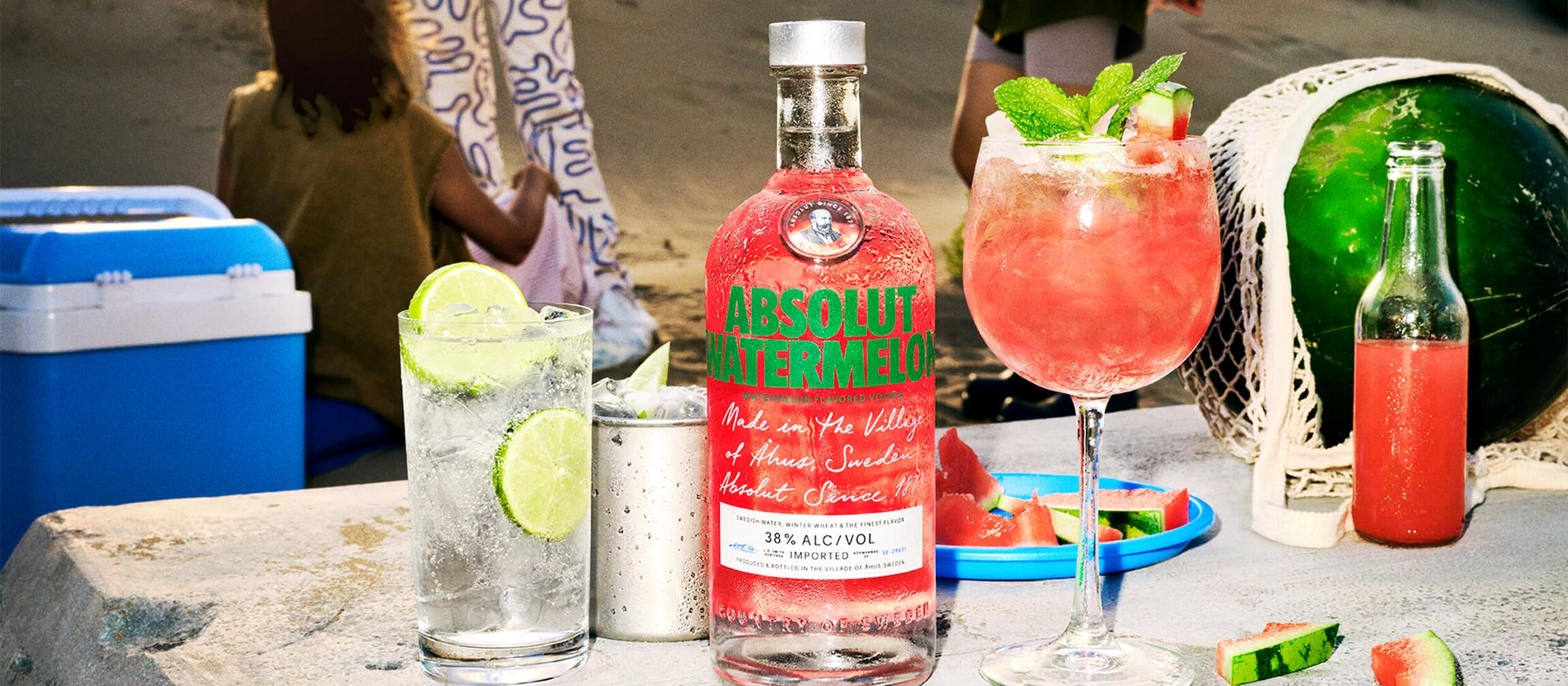 Comprar Vodka Absolut Watermelon - 1000ml