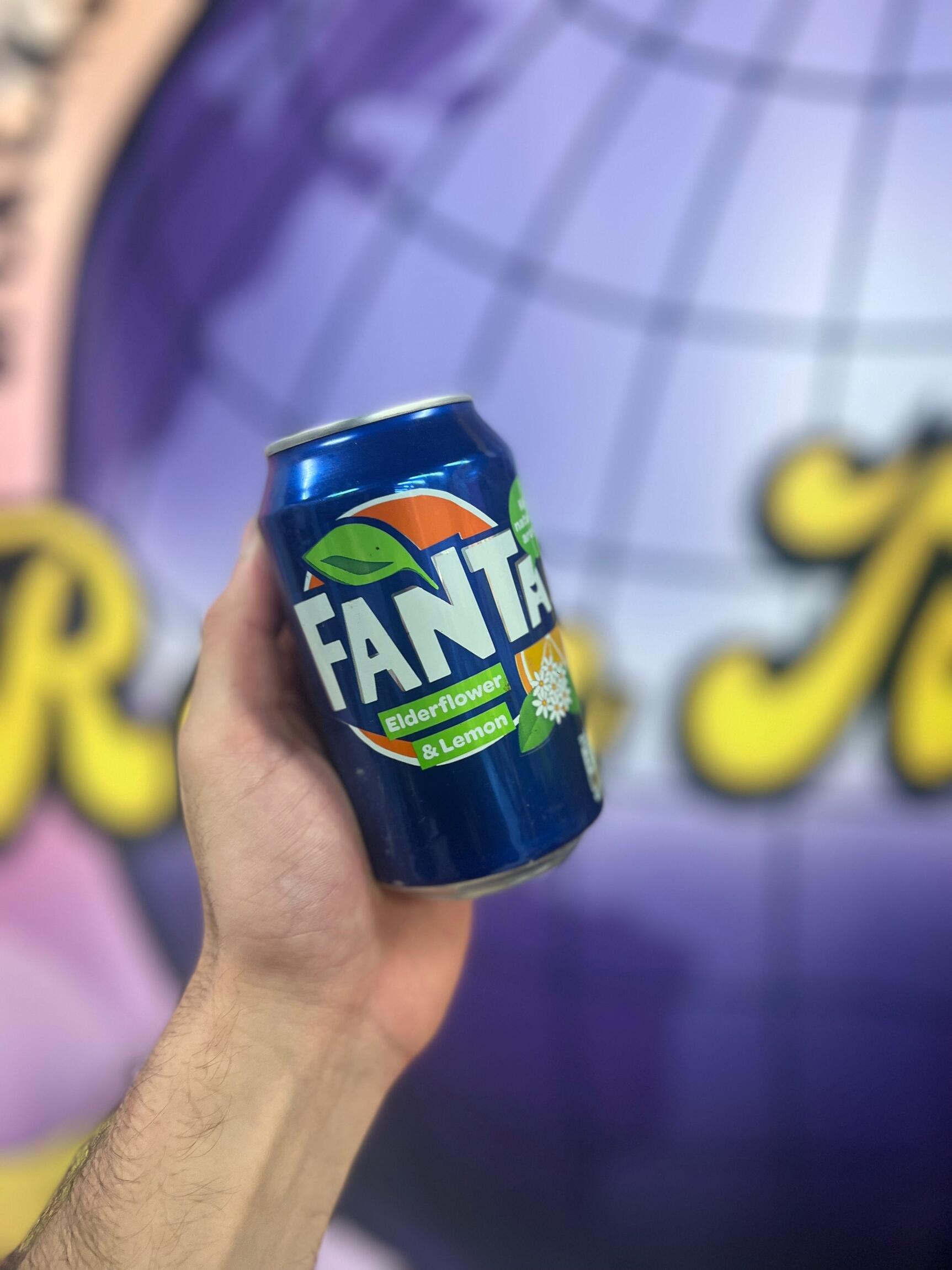 Comprar Refrigerante Fanta Elderflower & Lemon - 330ml