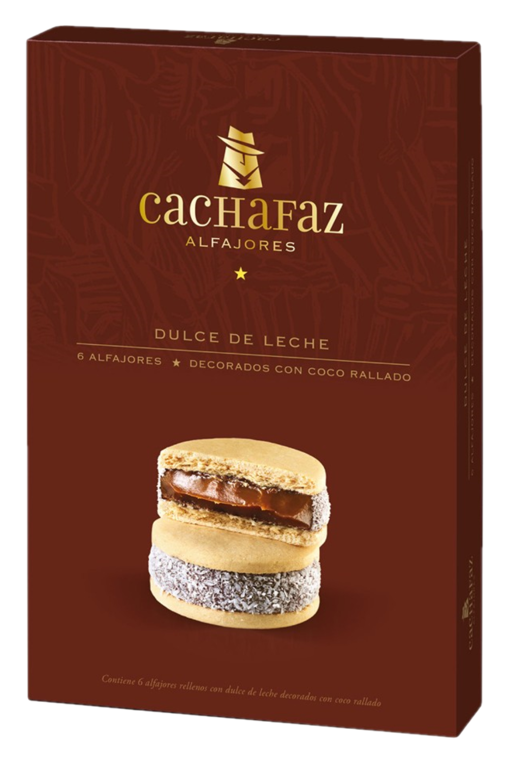 Comprar Alfajor Cachafaz Dulce de Leche - 360gr - Importados | Perfumes ...