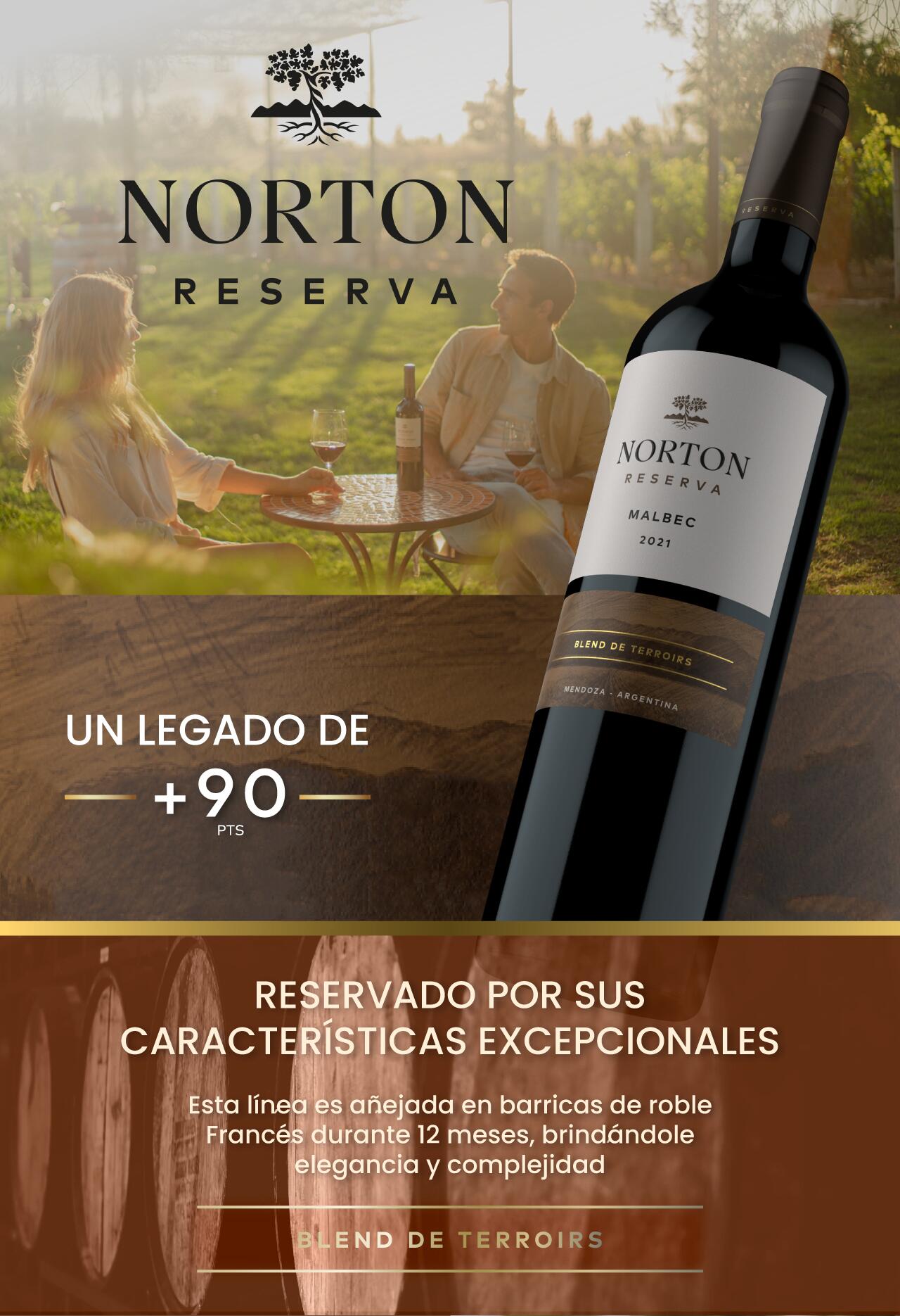 Comprar Vinho Bodega Norton Reserva Malbec - 750ml - Importados | Perfumes | Bebidas | Doces e ...