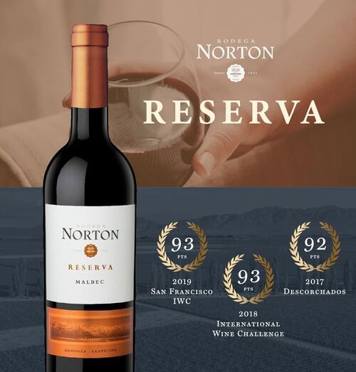 Comprar Vinho Bodega Norton Reserva Malbec - 750ml - Importados | Perfumes | Bebidas | Doces e ...