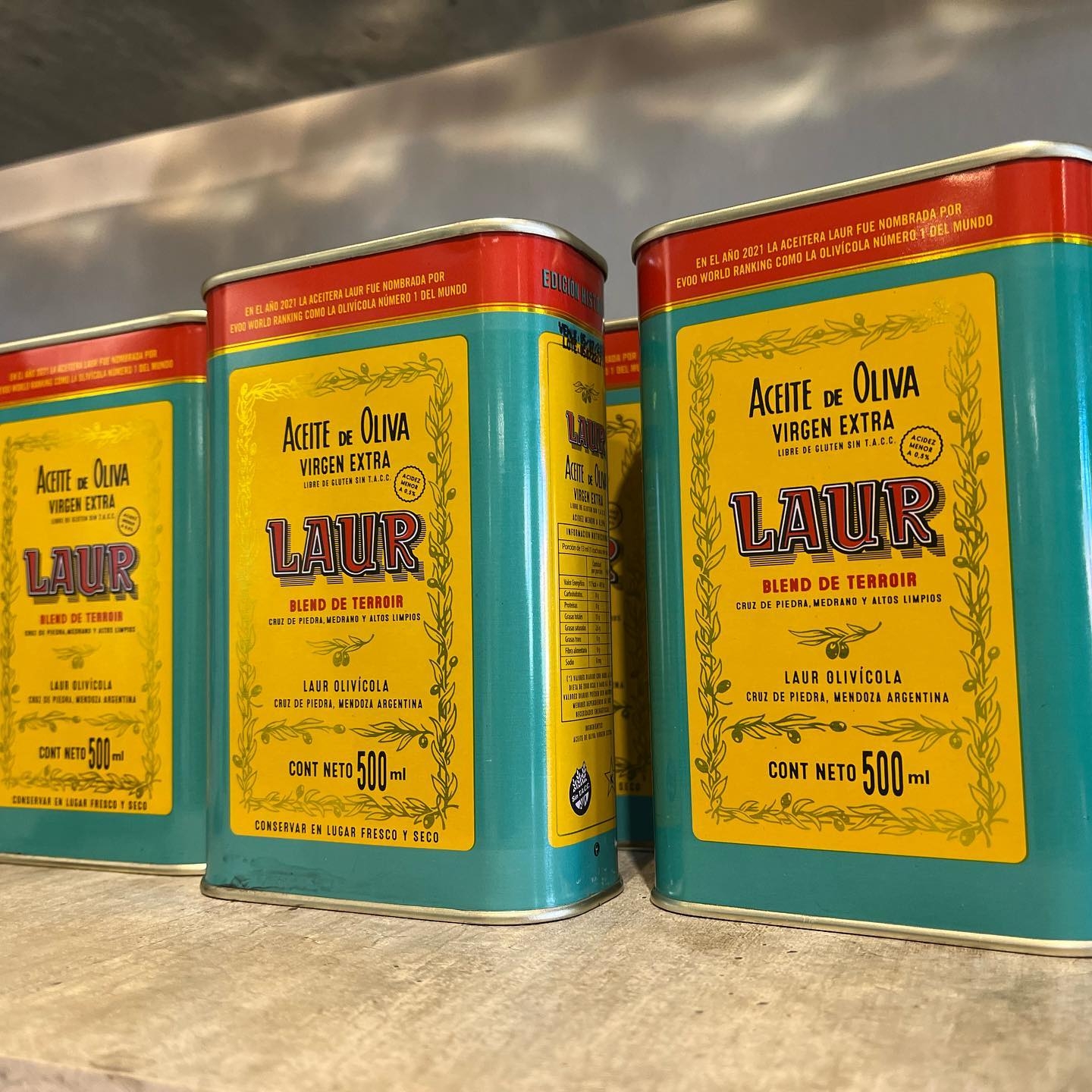 Comprar Azeite de Oliva Laur - Blend de Terroir - Lata 500ml - Edição ...