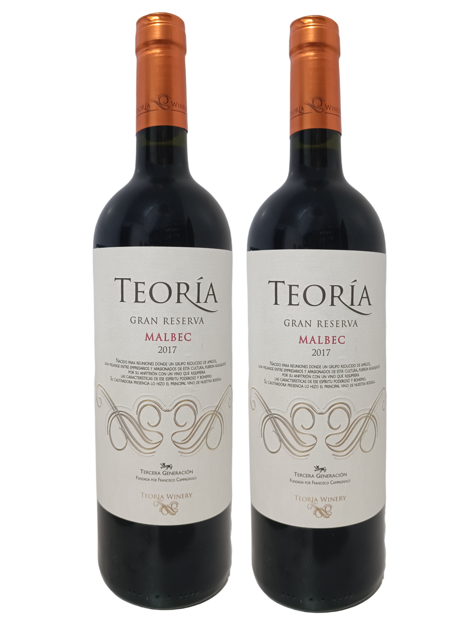 Comprar Vinho Teoria Winery -Gran Reserva Malbec - 750ml (caixa c/2)