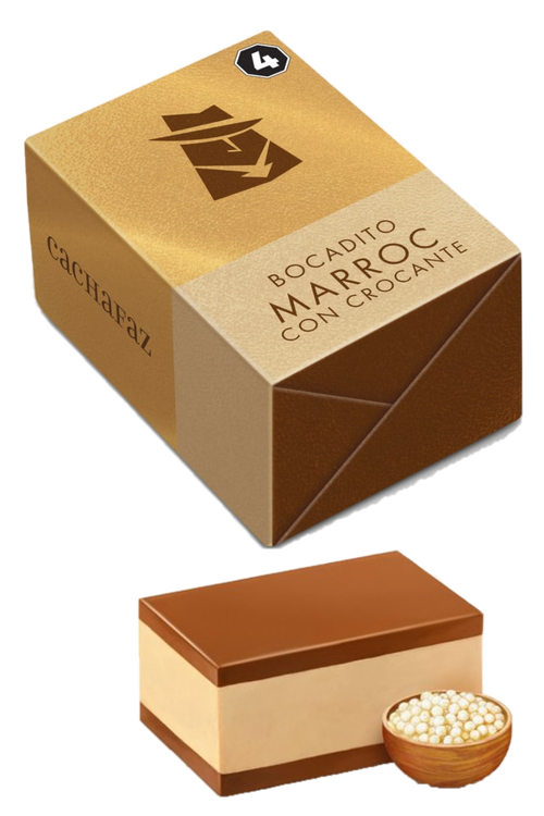 Comprar Bocadito Marroc com Crocante - Cachafaz - Cx c/54 unidades ...