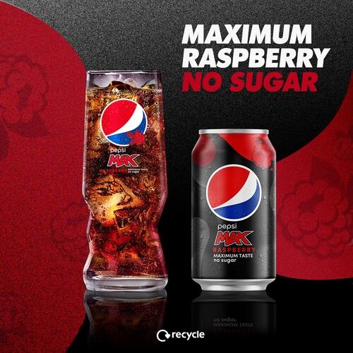 Comprar Refrigerante Pepsi Max Raspberry - 330ml - Importados ...