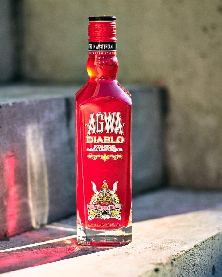 Comprar Licor Agwa Diablo - Licor de Folha de Coca - 500ml
