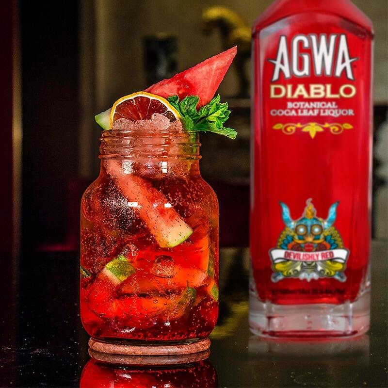 Comprar Licor Agwa Diablo - Licor de Folha de Coca - 500ml - Importados ...