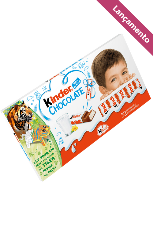Comprar Kinder Chocolate Big Pack c/32 Barras - Importado da Polônia ...