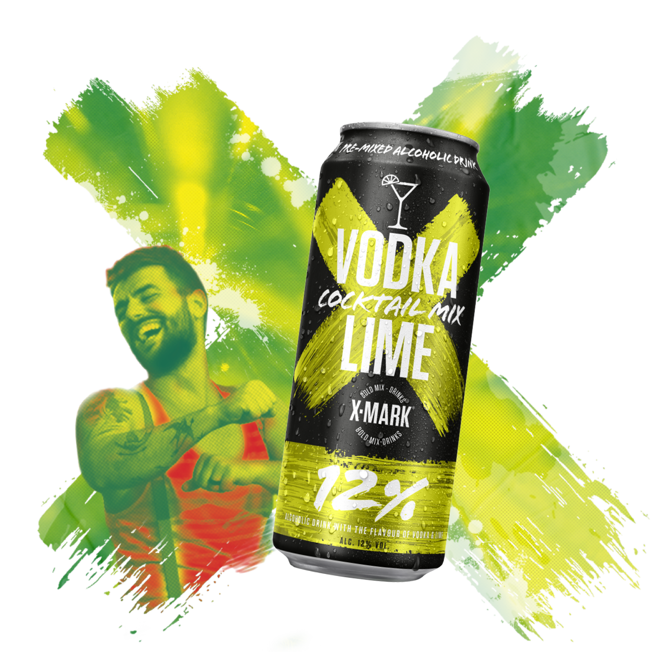 Comprar Vodka Coquetel Mix Lime X-Mark - 500ml
