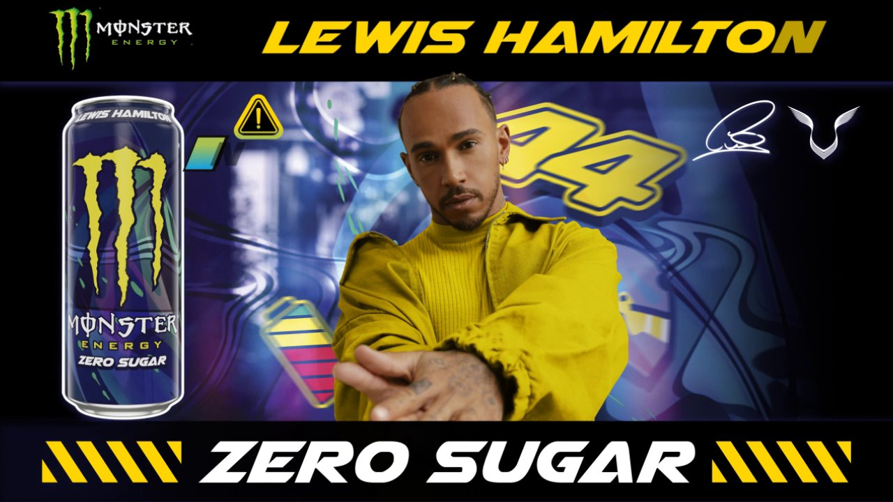 Comprar Energético Monster Edição Limitada *Lewis Hamilton* Zero Açucar ...