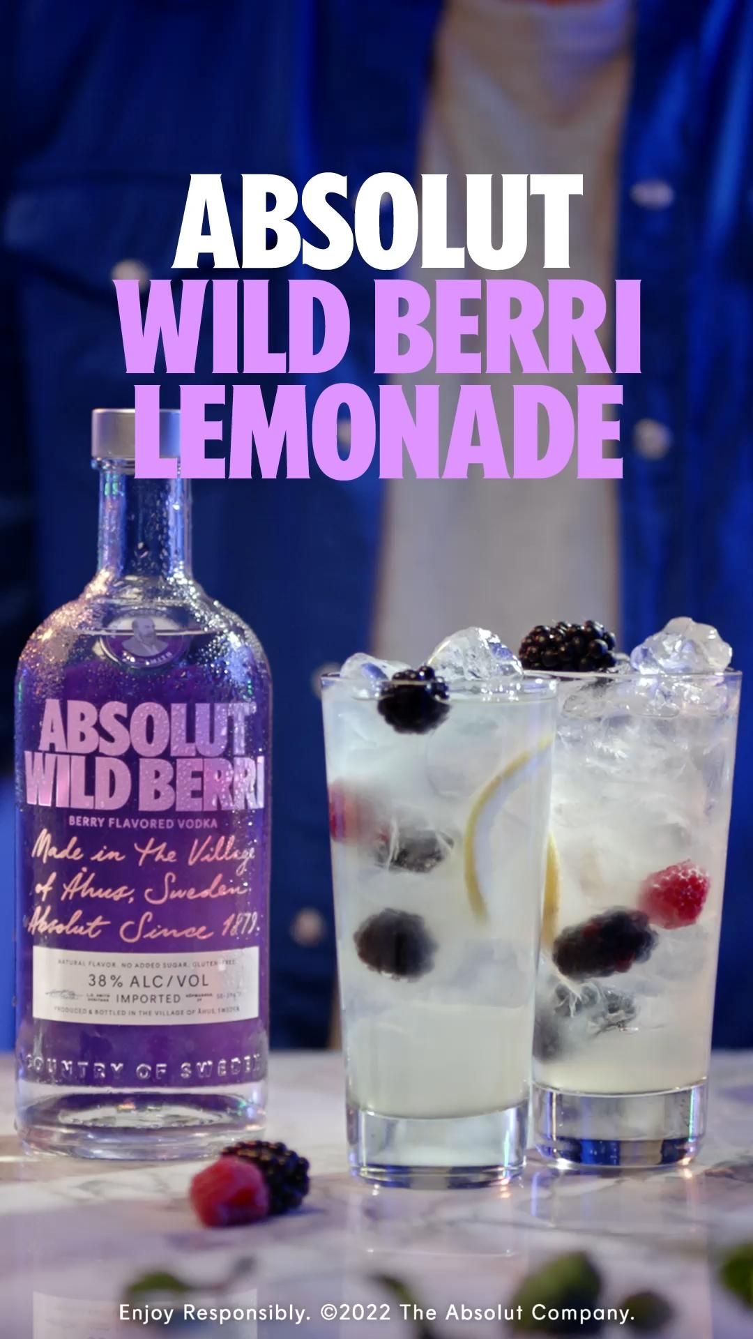Comprar Vodka Absolut Wild Berri - 1000ml - Importados | Perfumes ...