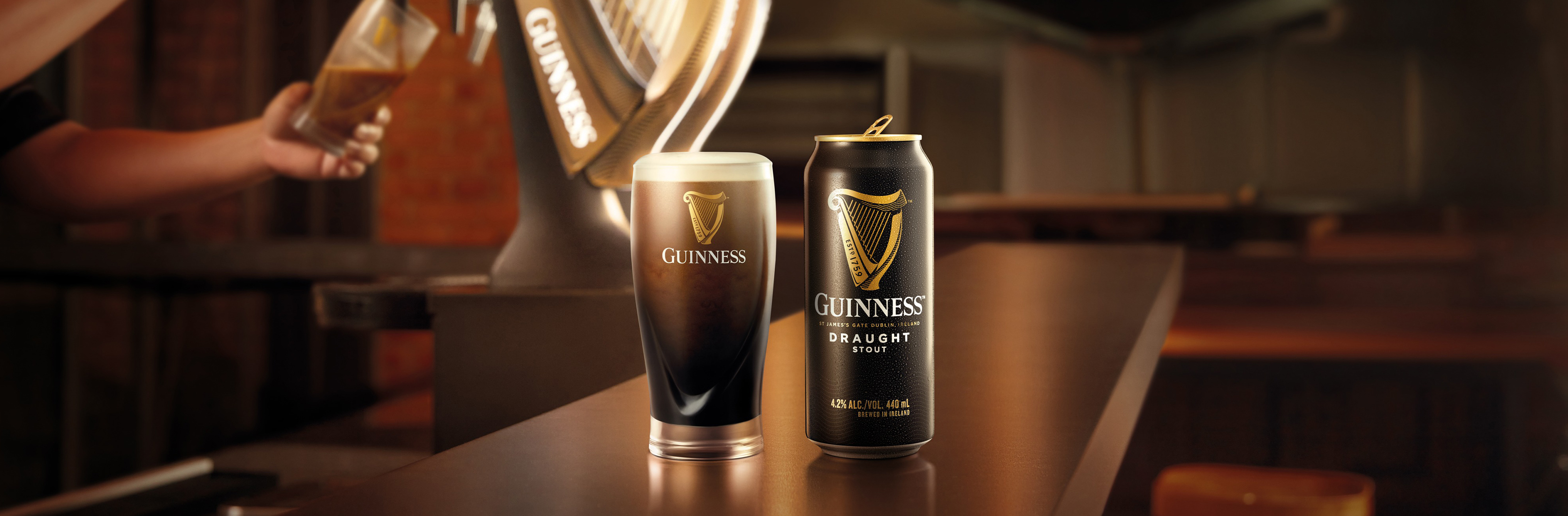 Comprar Cerveja Irlandesa Guinness Draught Stout - 440ml - Importados ...