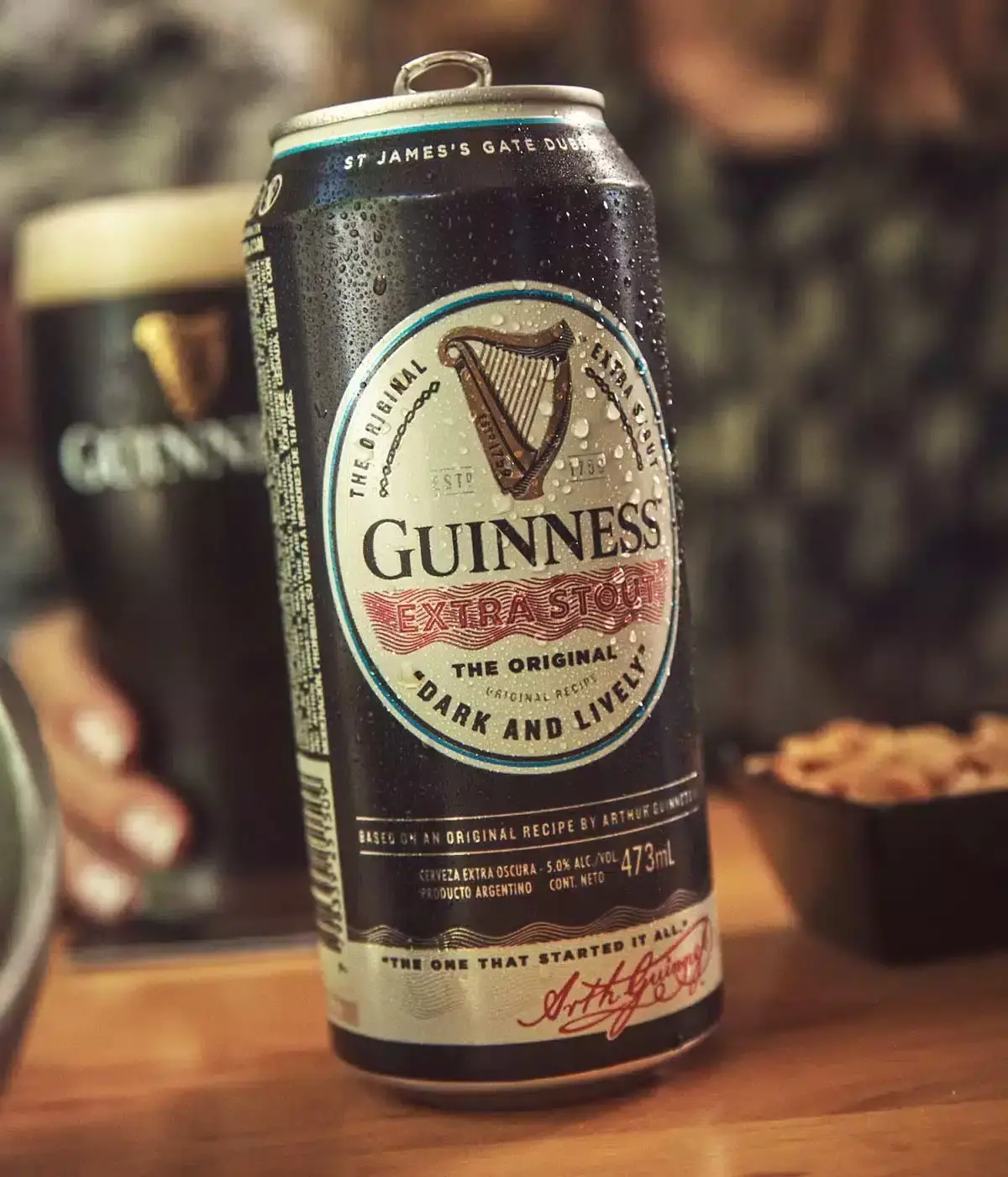 Comprar Cerveja Irlandesa Guinness Extra Stout - 473ml