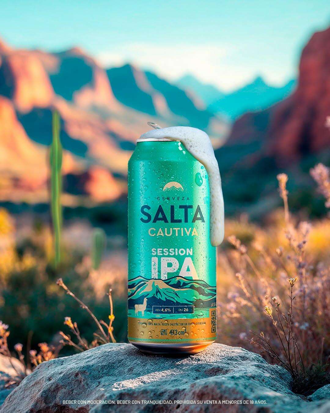 Comprar Cerveja Salta Cautiva Session Ipa - 473ml