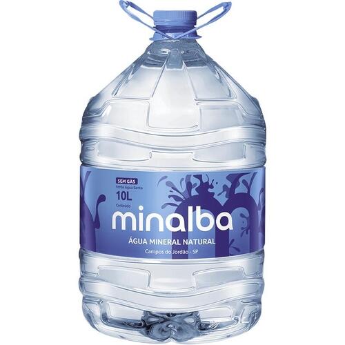 Comprar AGUA MINERAL MINALBA PET 10L - R$18,18