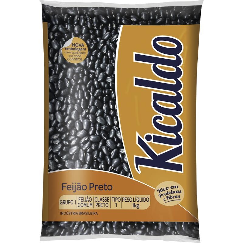 Comprar FEIJAO KICALDO PRETO T.1 1KG - Facily