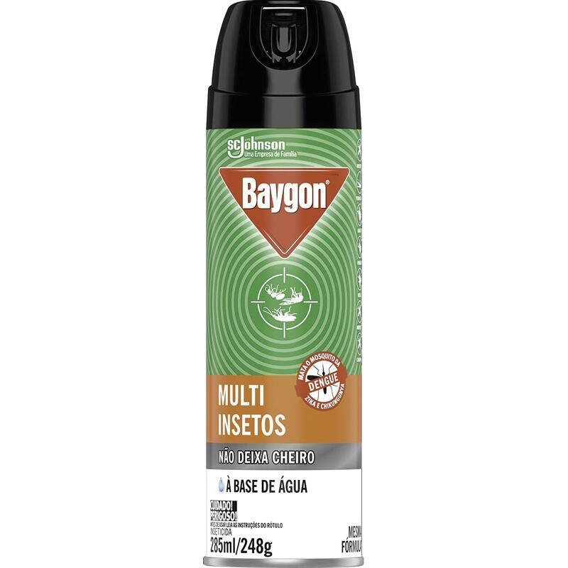 Comprar INSETICIDA BAYGON AERO M.INSETICIDA 285ML - R$15,61 - Facily