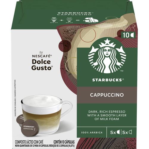 Comprar CAFE D.GUSTO STARBUCKS CAPPUCCINO 100G - Facily