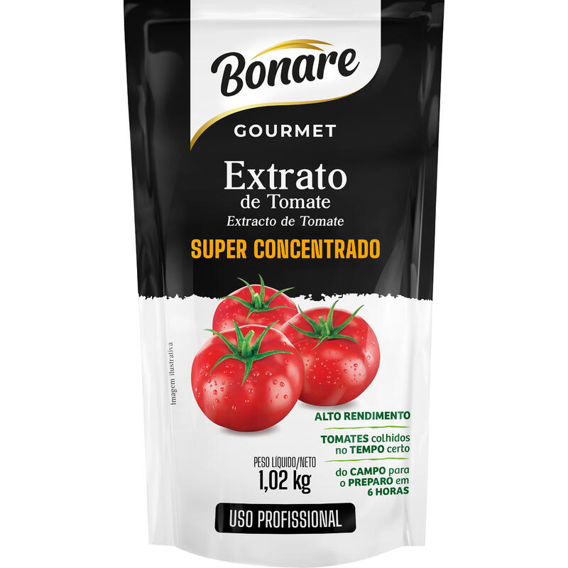 Comprar EXTRATO BONARE GOURMET POUCH 1,020KG - R$10,59 - Facily