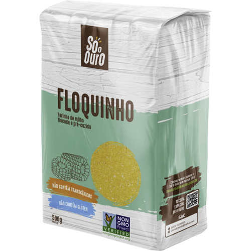 Comprar FLOQUINHO SO OURO 500G - R$1,68 - Facily