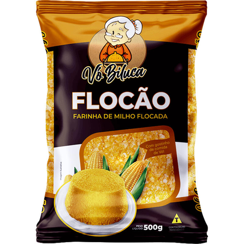 Comprar FLOCAO VO BILUCA 500G - R$2,02 - Facily