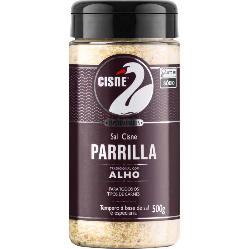 Comprar SAL PARRILLA CISNE ALHO 500G - R$18,18