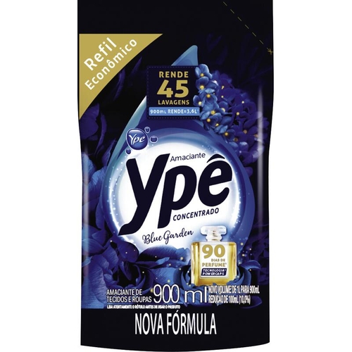 Comprar AMACIANTE ROUPA YPE BLUE CONC.SACHE 900ML - Facily