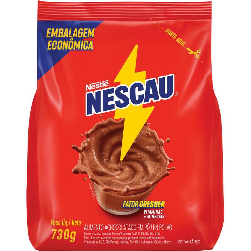 Comprar ACHOCOLATADO PO NESCAU SACHET 730G - R$19,90 - Facily