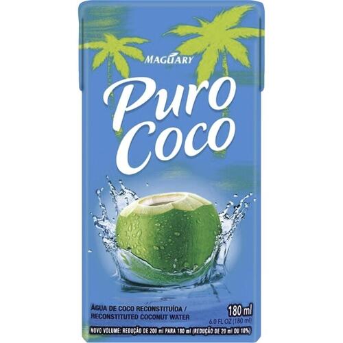 Comprar AGUA COCO PURO COCO 180ML - R$2,66 - Facily