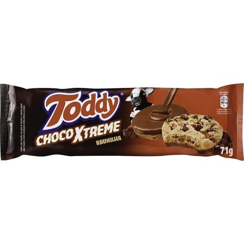 Comprar BISCOITO TODDY COOKIES CHOCOXTREME BAUN 71G - R$3,19 - Facily