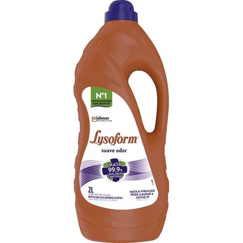 Comprar LYSOFORM SUAVE 2L - R$20,32 - Facily