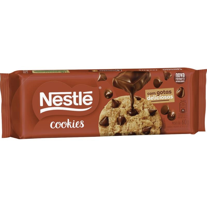 Comprar BISCOITO NESTLE CLASSIC COOKIE BAU/CHOC 60G - R$2,77 - Facily