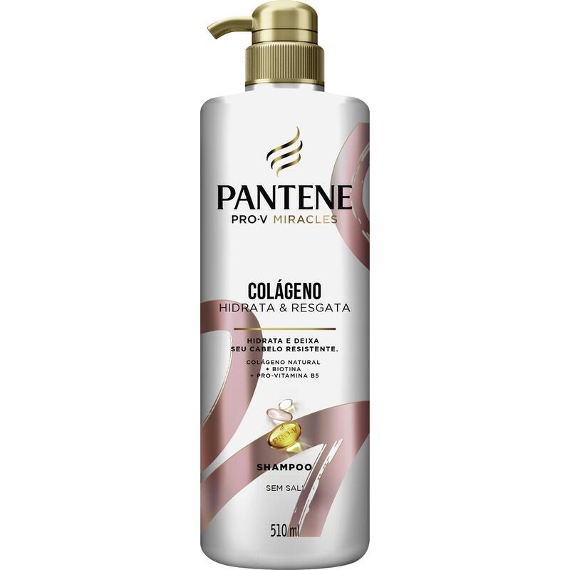 Comprar SHAMPOO PANTENE COLAGENO 510ML - R$36,27 - Facily