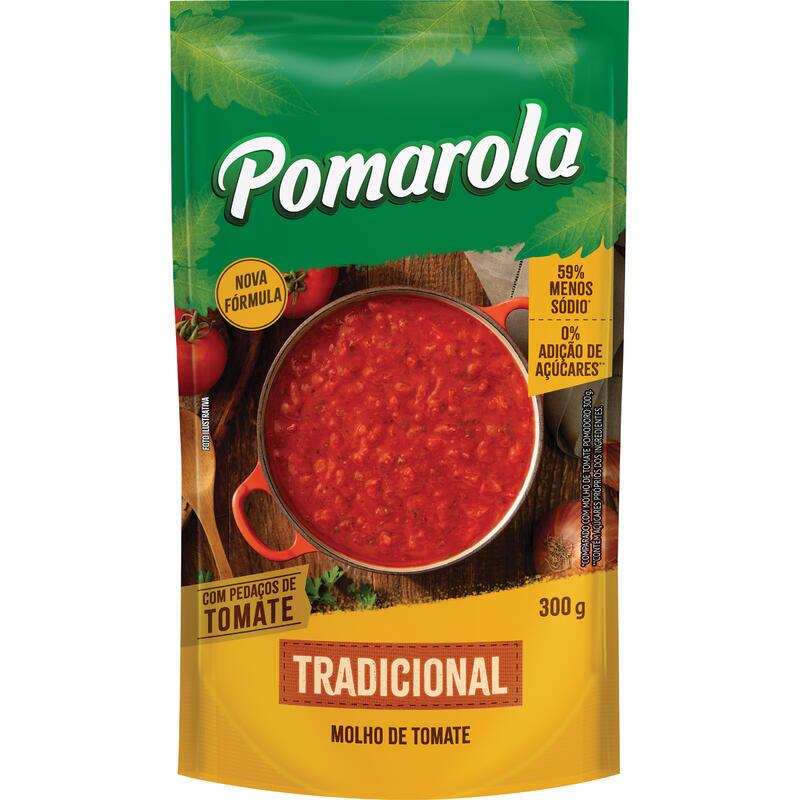 Comprar Molho Tomate Pomarola Trad Pouch 300g R 2 99