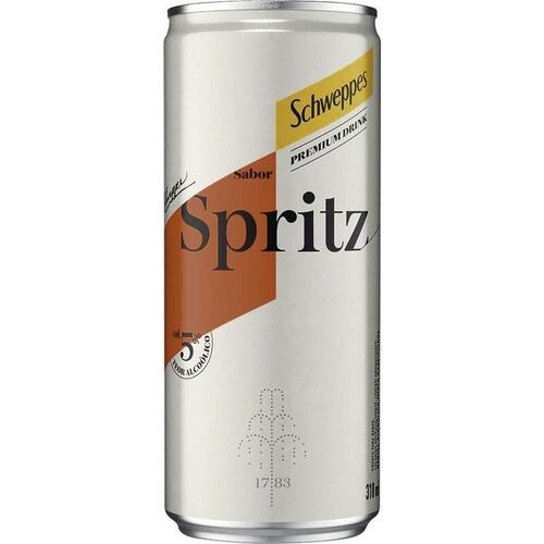 Comprar BEBIDA ALCOOLICA .SPRITZ SCHWEPPES COM GAS LATA 310ML - Facily