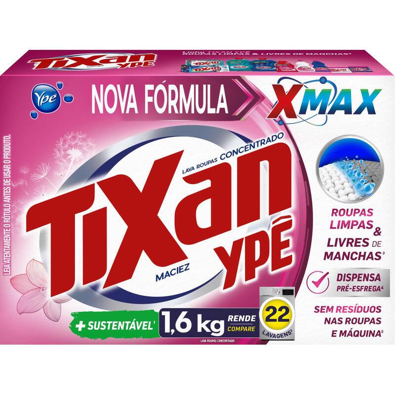 Comprar DETERGENTE PO TIXAN MACIEZ CAIXA T 1,6KG - R$15,94