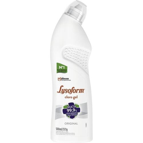 Comprar LYSOFORM CLORO GEL 500ML - R$11,82 - Facily