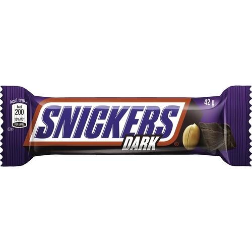 Comprar CHOCOLATE SNICKERS DARK 42G - R$4,27
