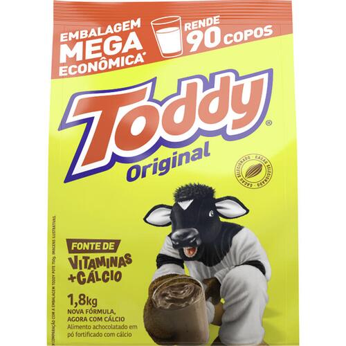 Comprar ACHOCOLATADO PO TODDY 1800G - R$28,78 - Facily