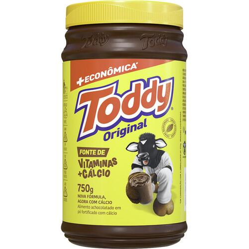Comprar ACHOCOLATADO PO TODDY PT 750G - R$16,46 - Facily
