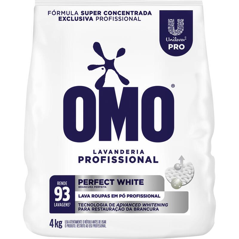 Comprar DETERGENTE PO OMO PERFECT WHITE 4KG - R$50,13 - Facily