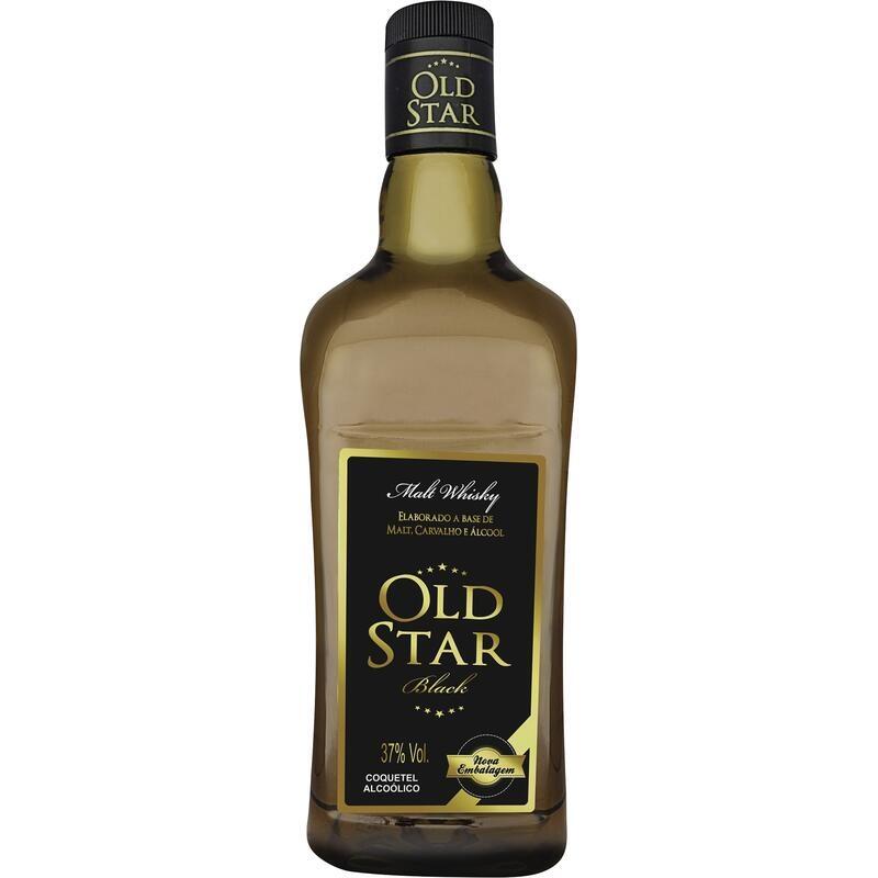 Comprar COQUETEL OLD STAR MALT WHISKY 1L - R$11,22