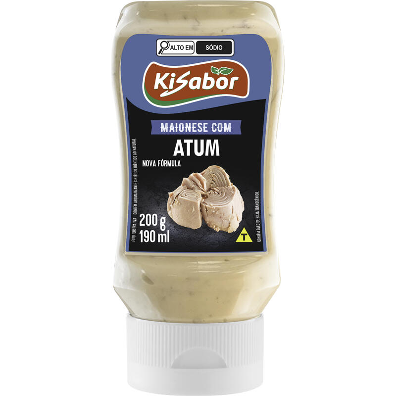 Comprar MAIONESE KISABOR ATUM PET 200G - R$5,62 - Facily
